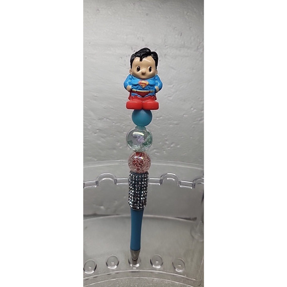 Unbranded | Office | Dc Ooshies Beaded Pen Classic Superman Comics ...